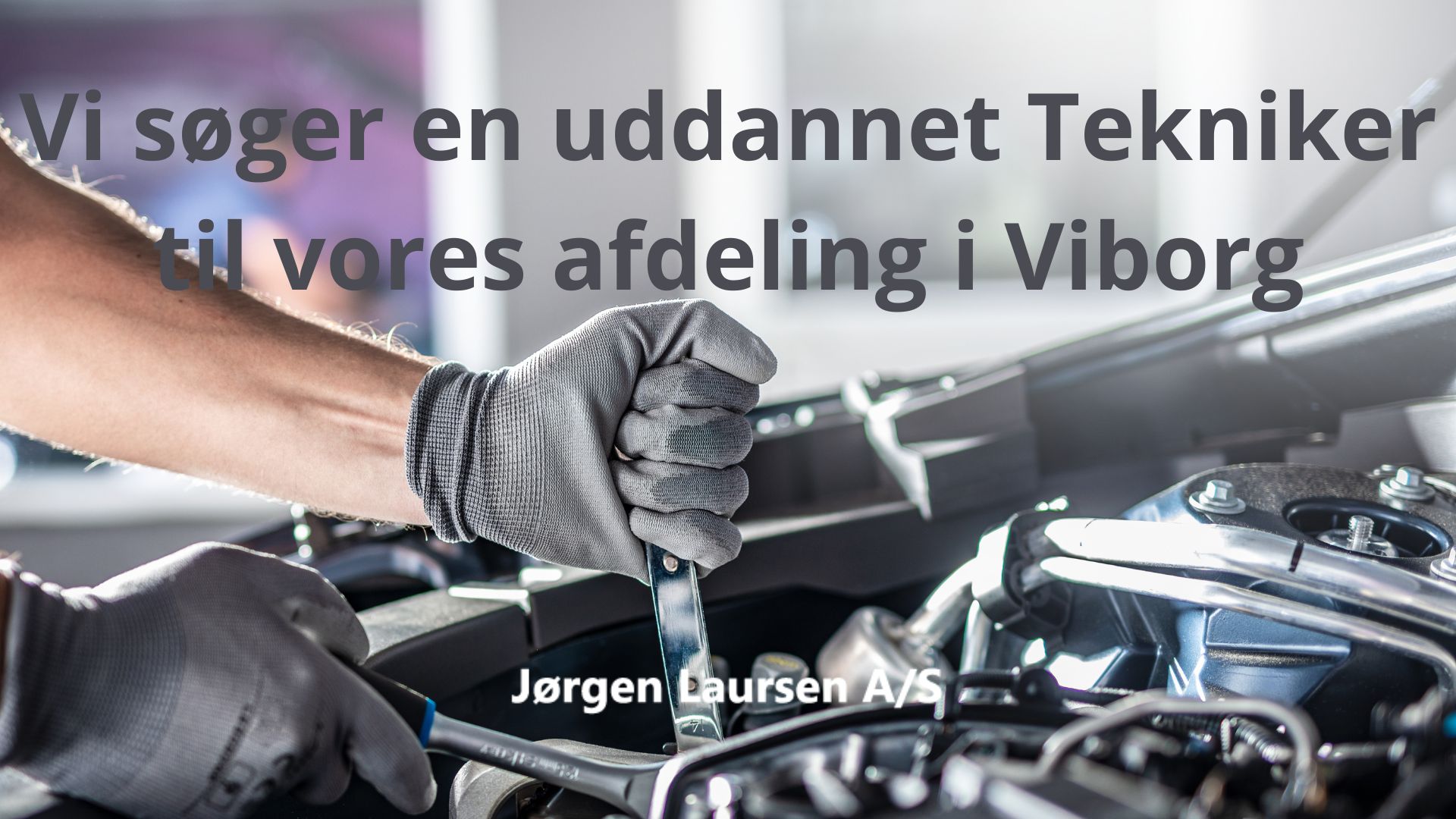 Ledig stilling: Vi søger en uddannet Tekniker til vores afdeling i ...
